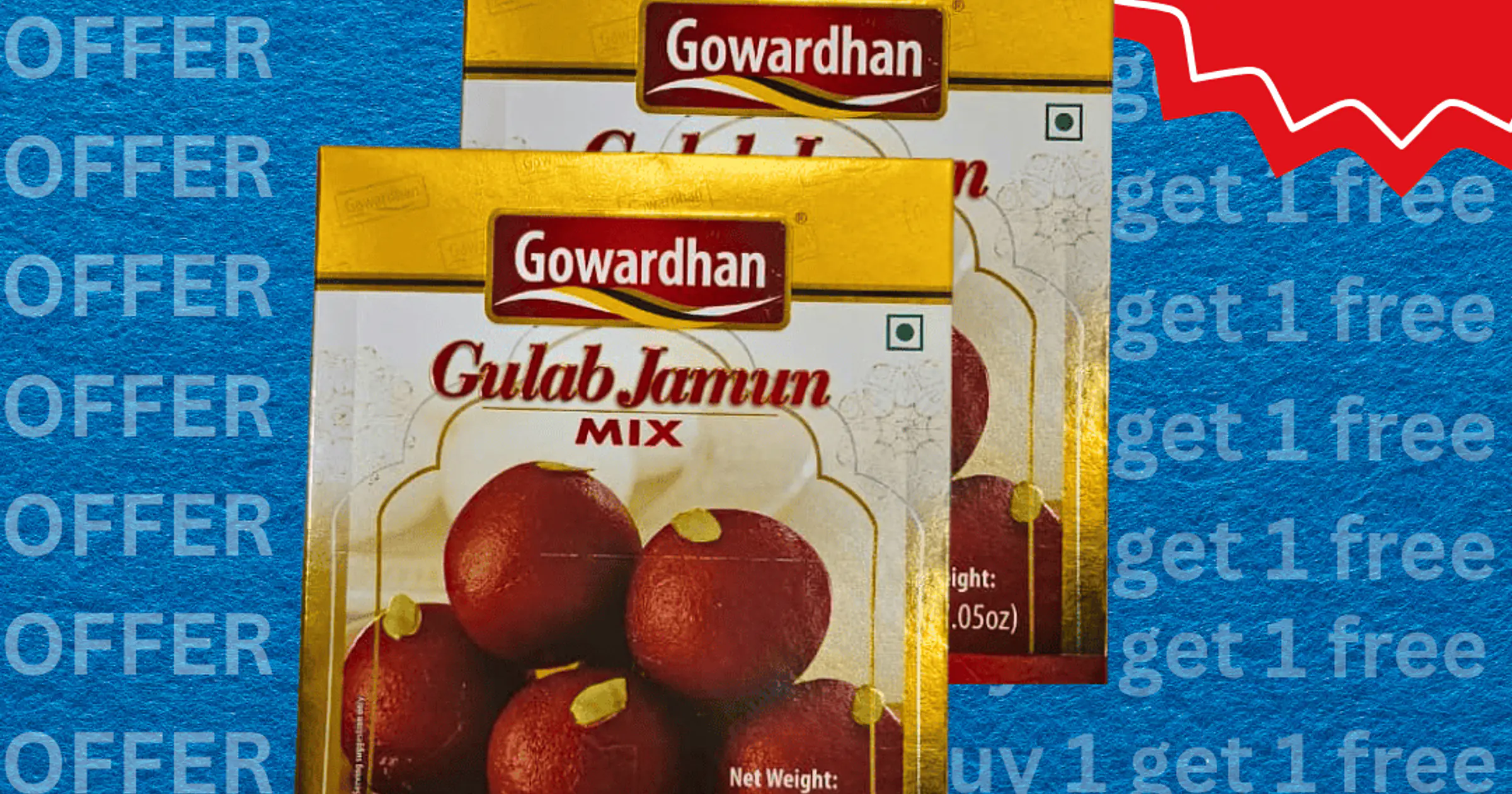 Gowardhan Gulab Jamun Mix 200gm