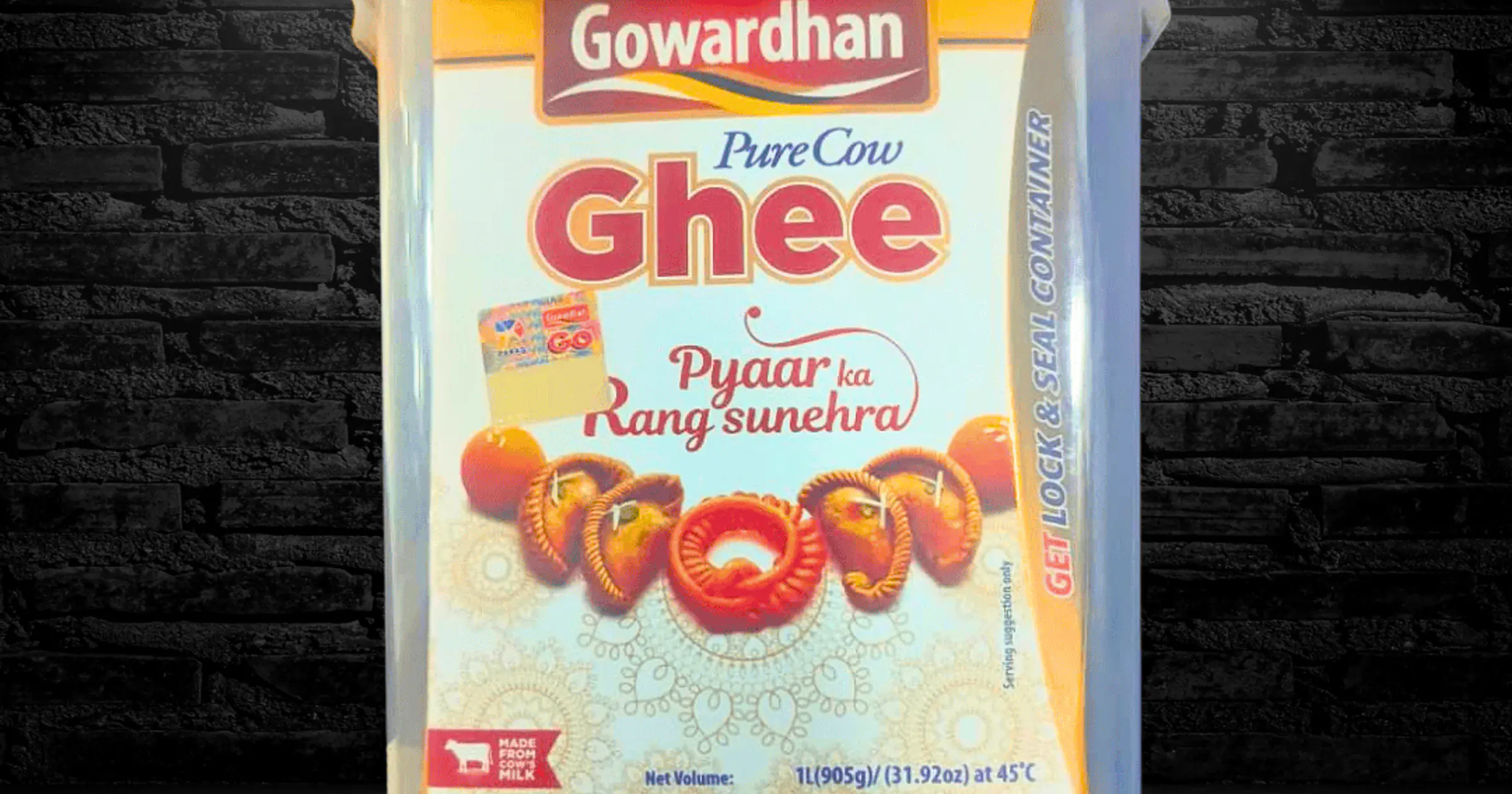 Gowardhan Ghee Jar