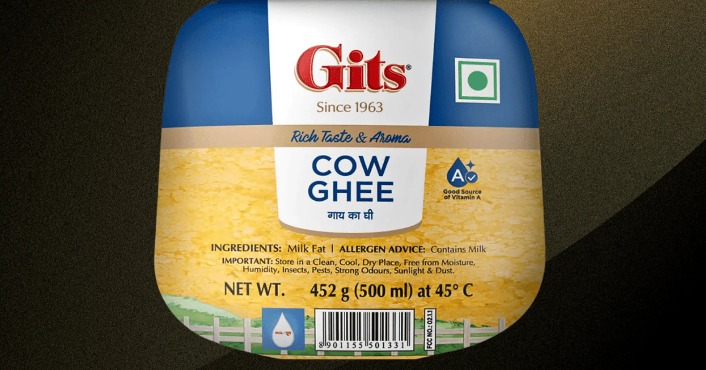 Gits Cow Ghee 500gm